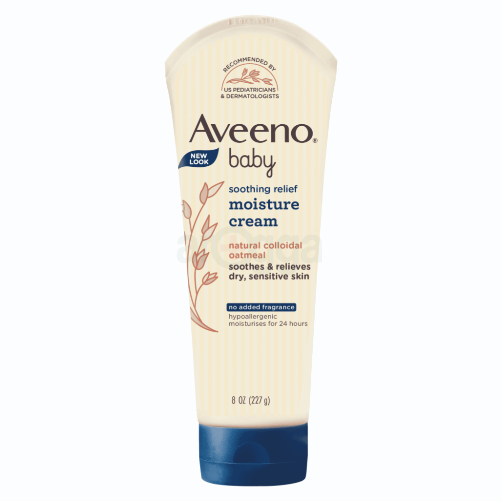 Aveeno Baby Soothing Relief Moisture Cream with Natural Colloidal ...
