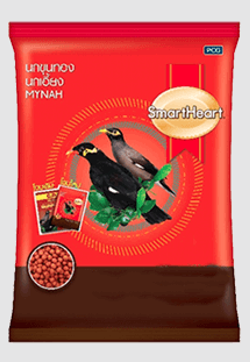 Smart Heart Bird Food Mynah - 400g Pouch 400gm Bird Food - Arogga ...