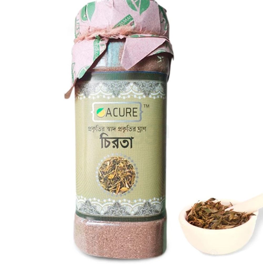 Acure Chirota Powder - একিউর চিরতা গুঁড়া 80gm Powder - Arogga Online ...