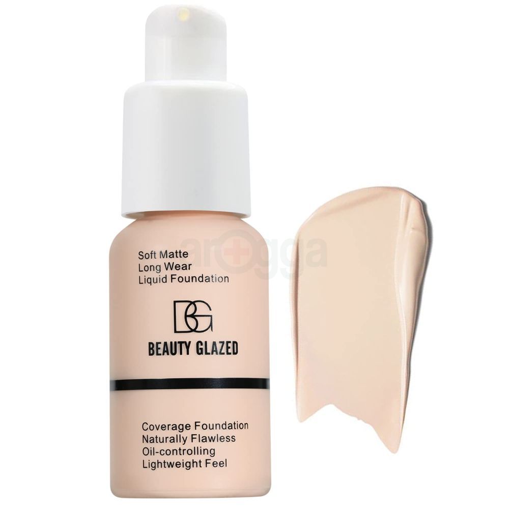 Beauty Glazed Soft Matte Waterproof Liquid Foundation - Porcelain 101 ...