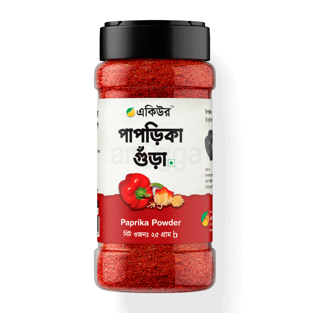 Acure Paprika Powder 25gm - পাপড়িকা গুঁড়া - Arogga Ltd