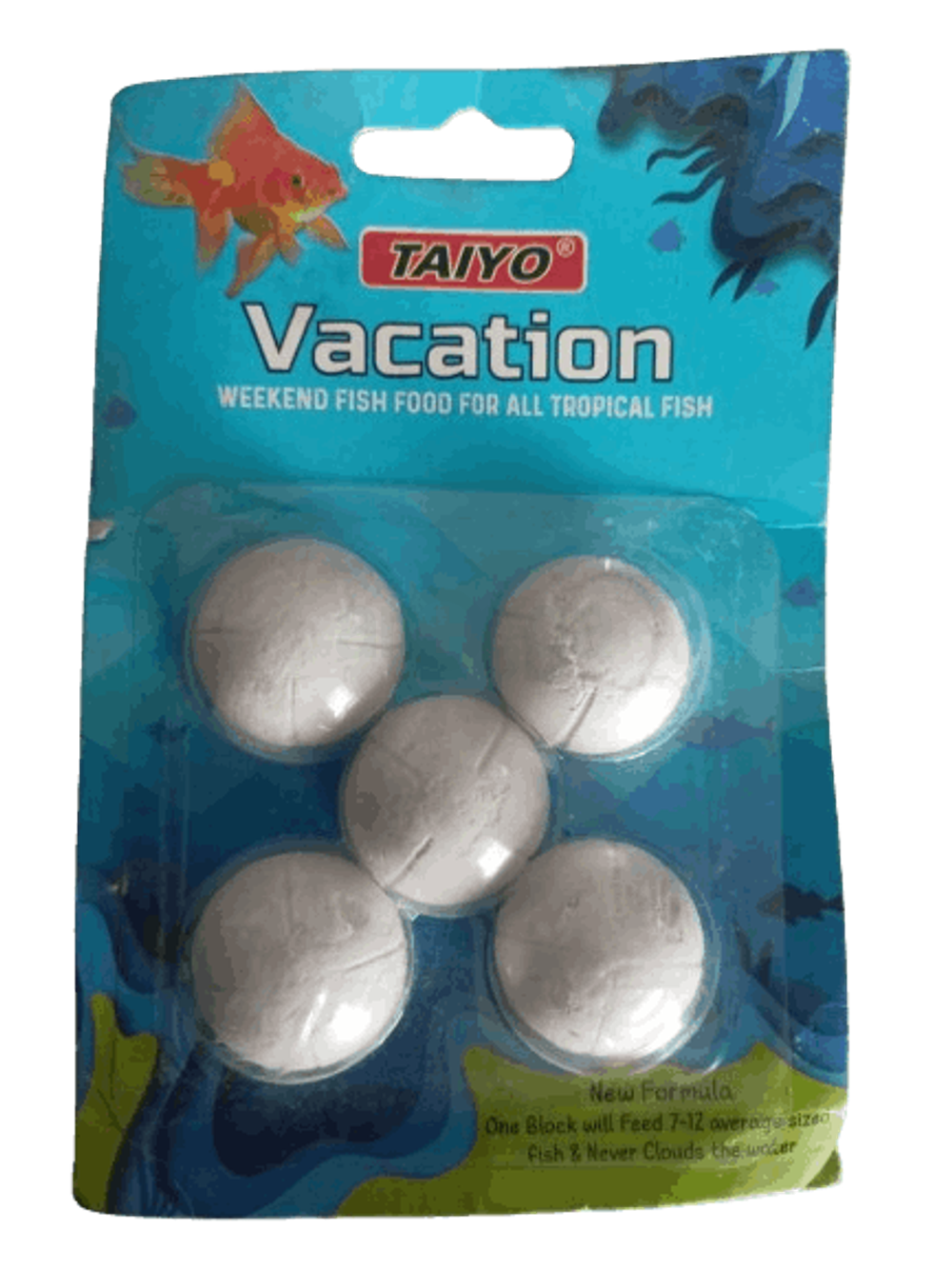 Taiyo Fish Food Vacation Weekend For All Tropical Food - 25g Pack ...