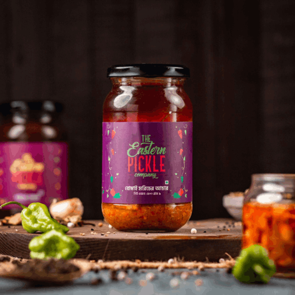 Eastern Pickle Bombai Morich er Achar- 400gm - Arogga Ltd