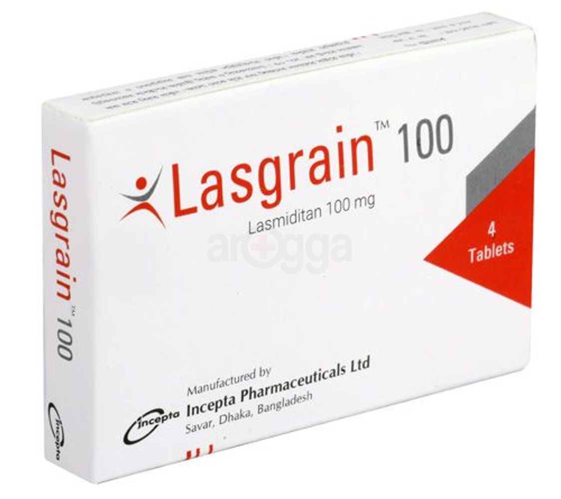 Lasgrain 100mg Tablet - Arogga Online Pharmacy