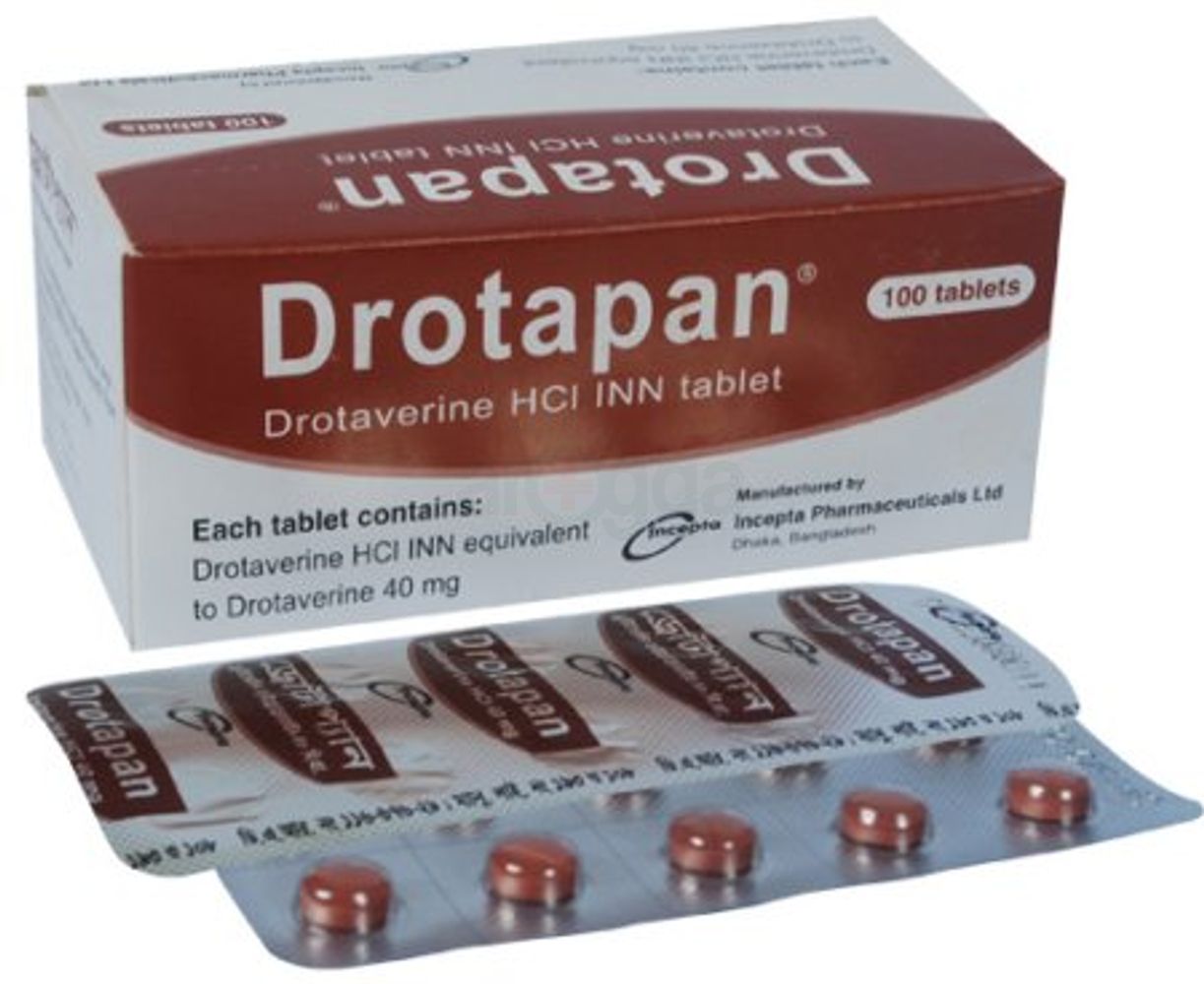 Drotapan 40mg Tablet - Arogga Online Pharmacy