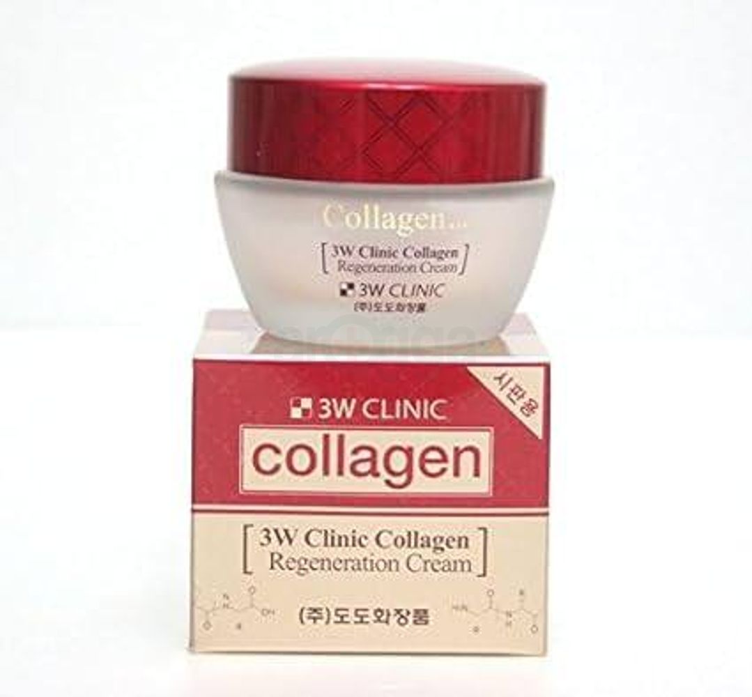 3W Clinic Collagen Regeneration Moisturizer Cream - Arogga Beauty Store