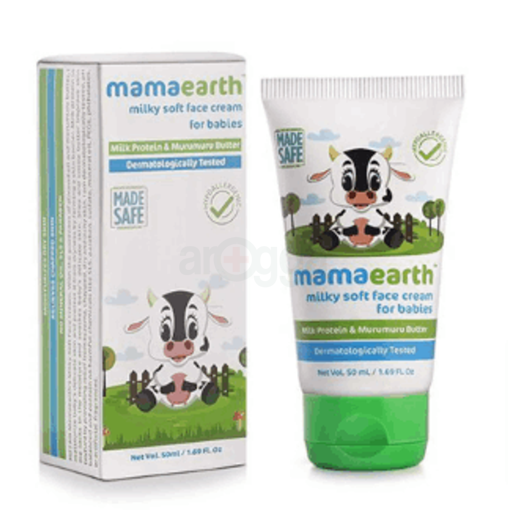 Mamaearth Milky Soft Face Cream 60gm - Arogga Beauty Store