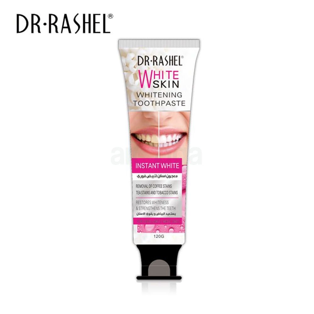 Dr. Rashel White Skin Whitening Toothpaste Instant White - Arogga ...