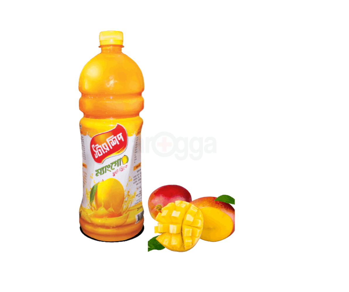 Starship Mango Fruit Drinks 1000ml 1000ml Juice - Arogga Ltd