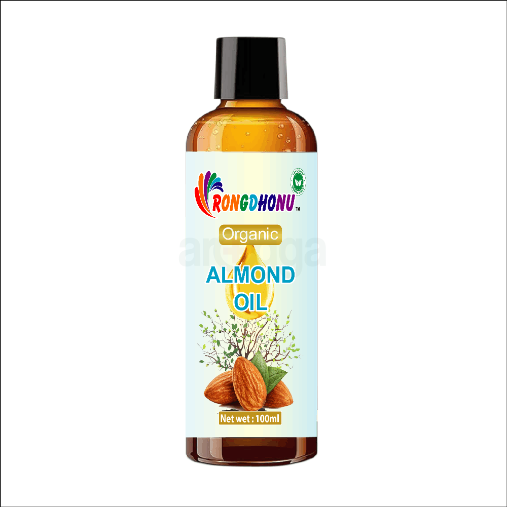 Rongdhonu Premium Organic Almond Oil - Arogga Beauty Store