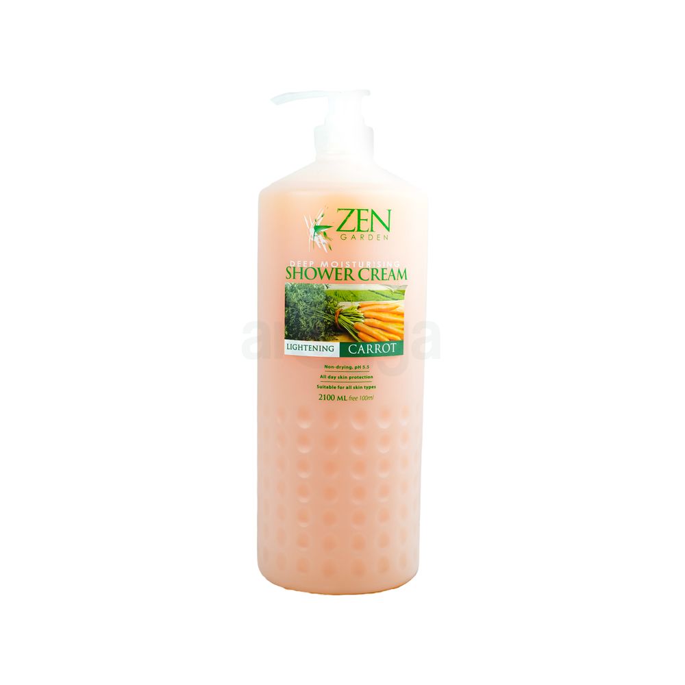 Zen Garden Deep Moisturising Lightening Carrot Shower Cream (Get 100ml ...