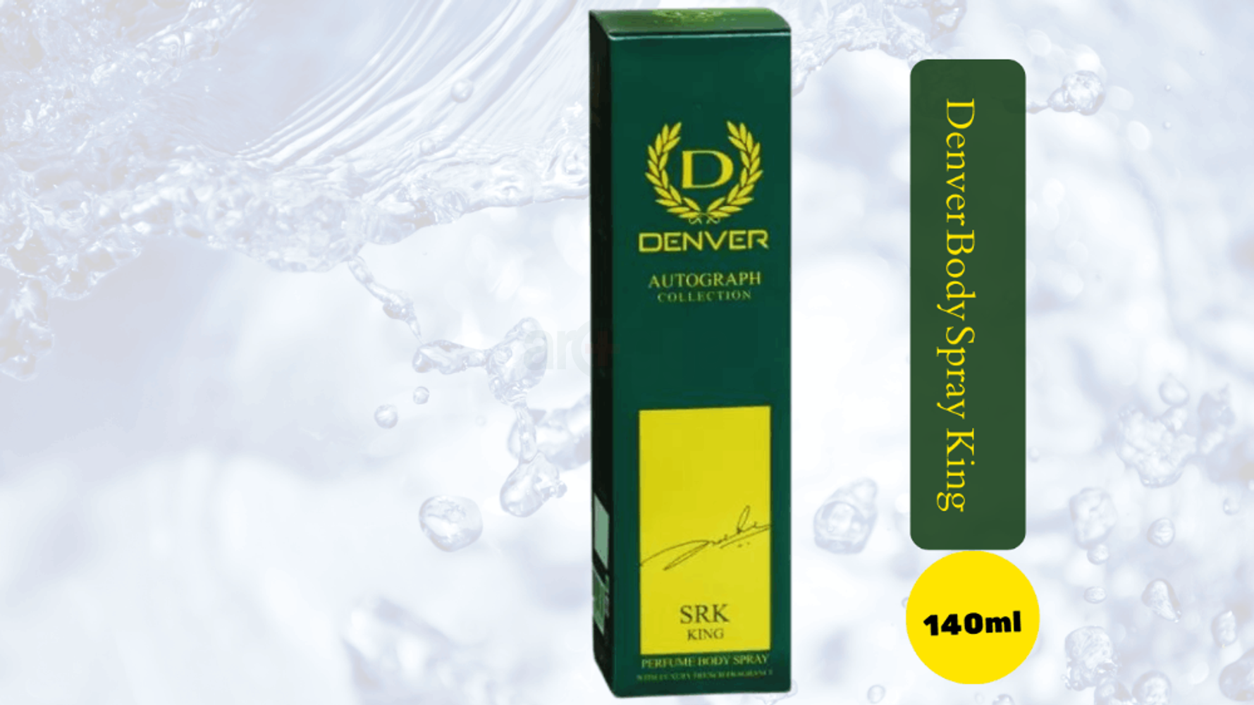 Denver Body Spray King Official 140ml price in Bangladesh | Arogga