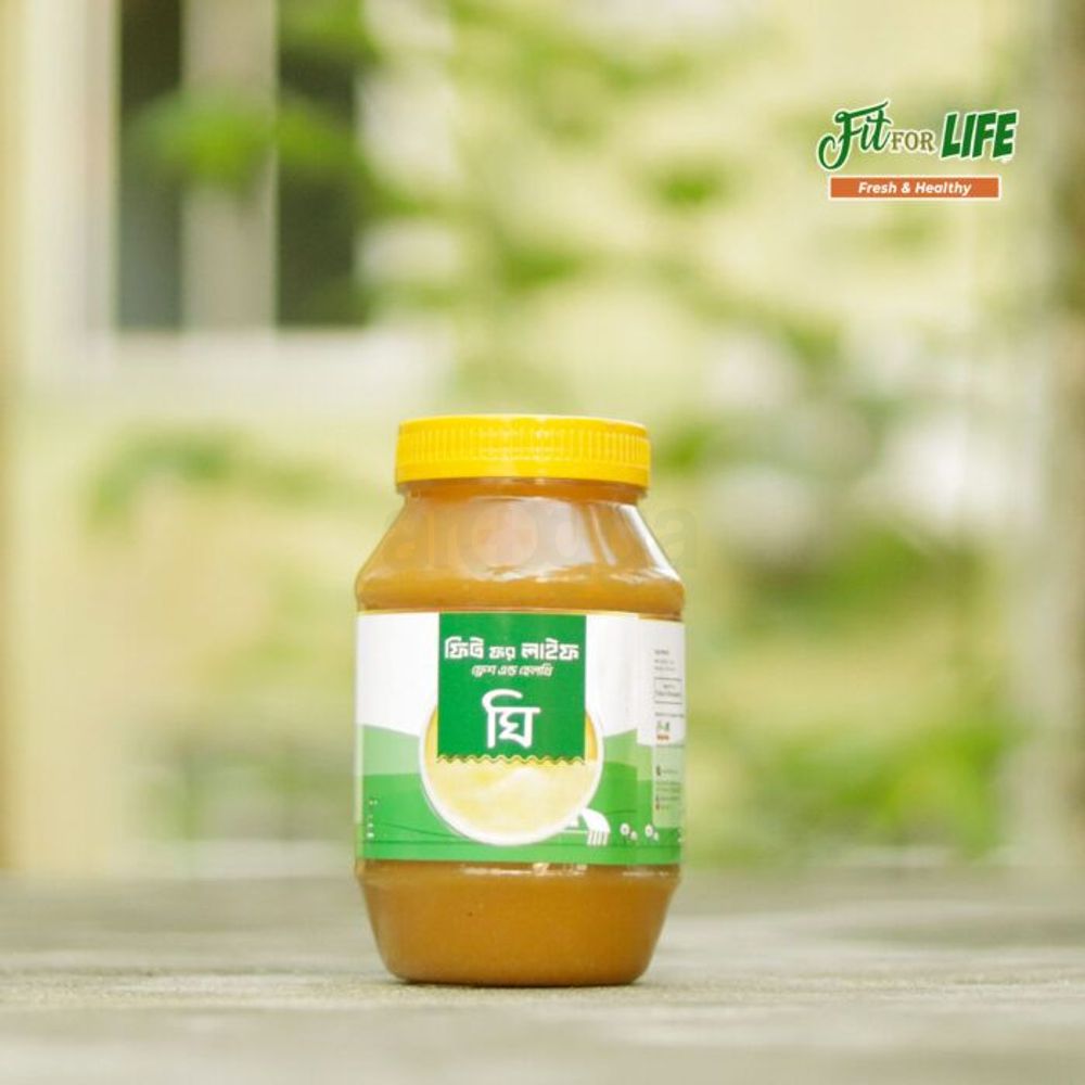 Fit For Life Gawa Ghee (দেশি গরুর দুধের প্রিমিয়াম গাওয়া ঘি) - 500g ...