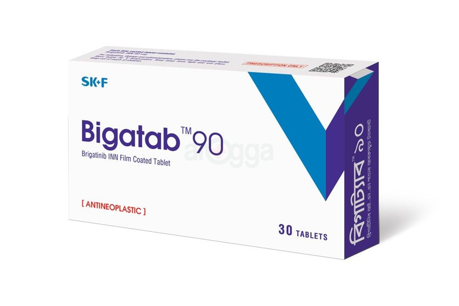 Bigatab 90mg Tablet - Arogga Online Pharmacy
