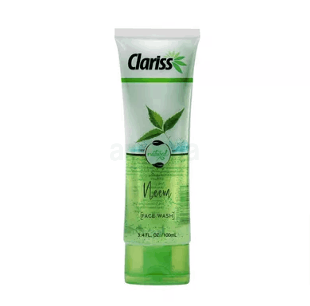 Clariss Face Wash Neem 100gm price in Bangladesh | Arogga