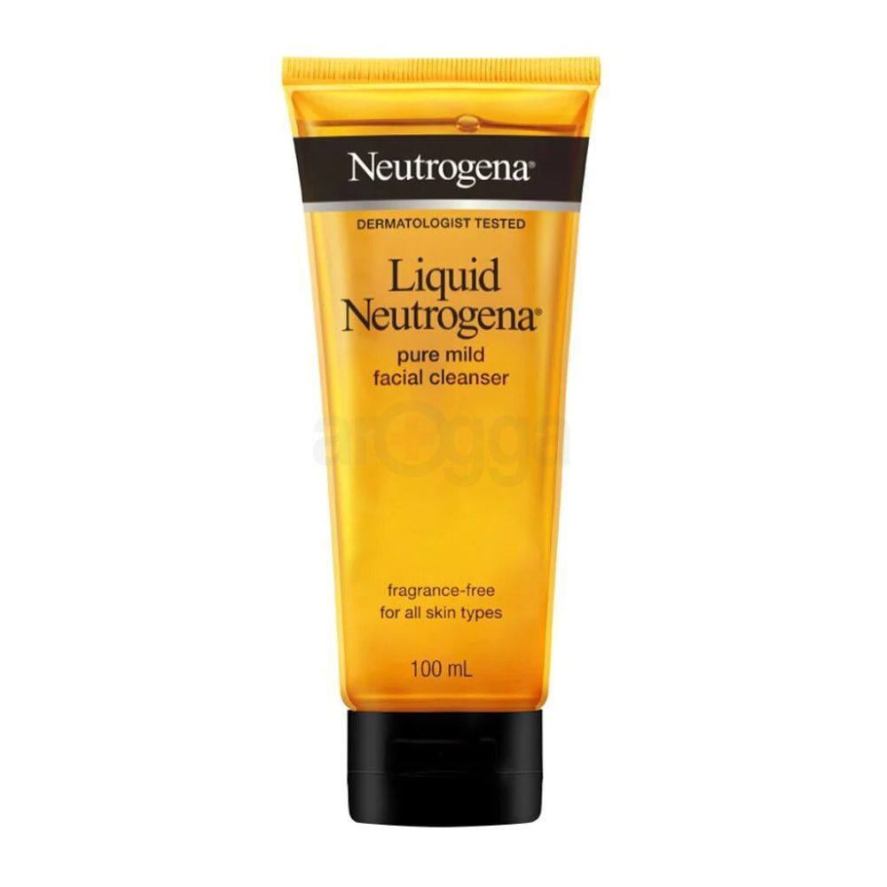 Neutrogena Liquid Neutrogena Pure Mild Facial Cleanser - Arogga Beauty ...