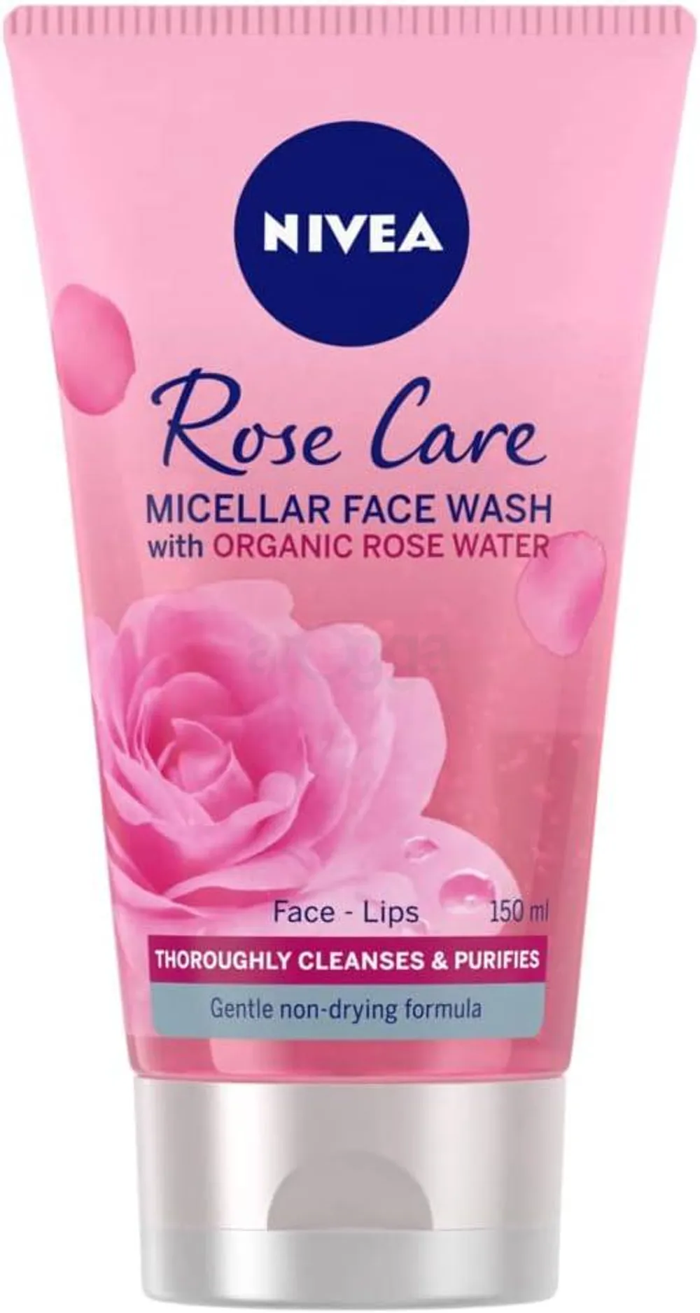 NIVEA Rose Care Micellar Face Wash with Organic Rose Water 150ml ...