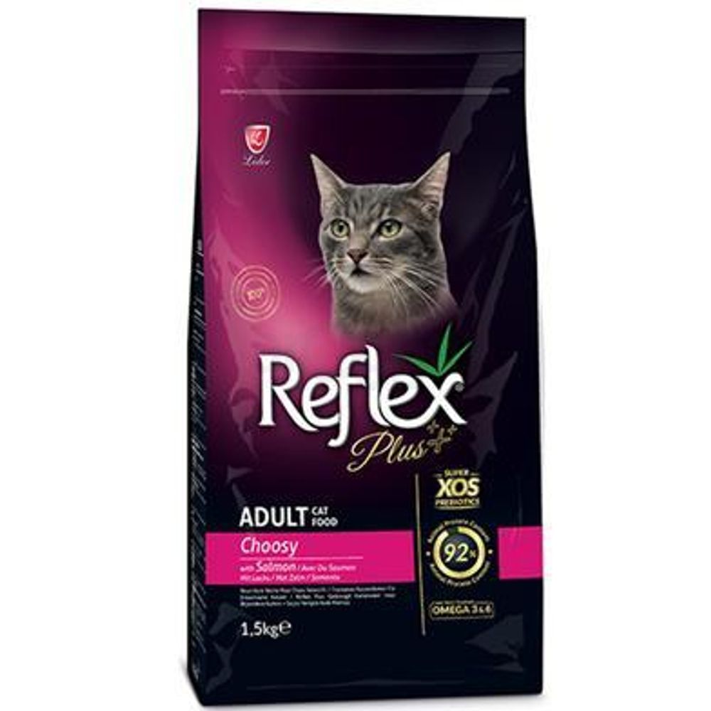 Reflex Plus Adult Cat Food Choosy Salmon 1.5kg price in Bangladesh | Arogga