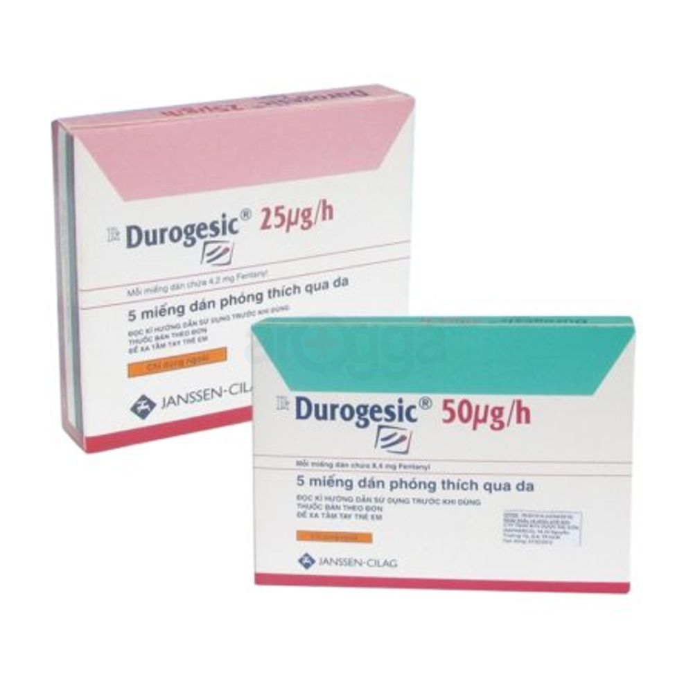 Durogesic Transdermal 25mcg/hr Patch - Arogga Online Pharmacy