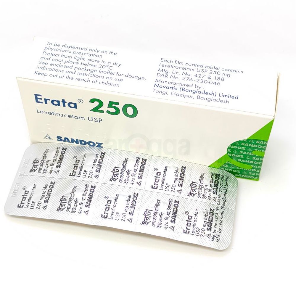 Erata 250mg Tablet - Arogga Online Pharmacy
