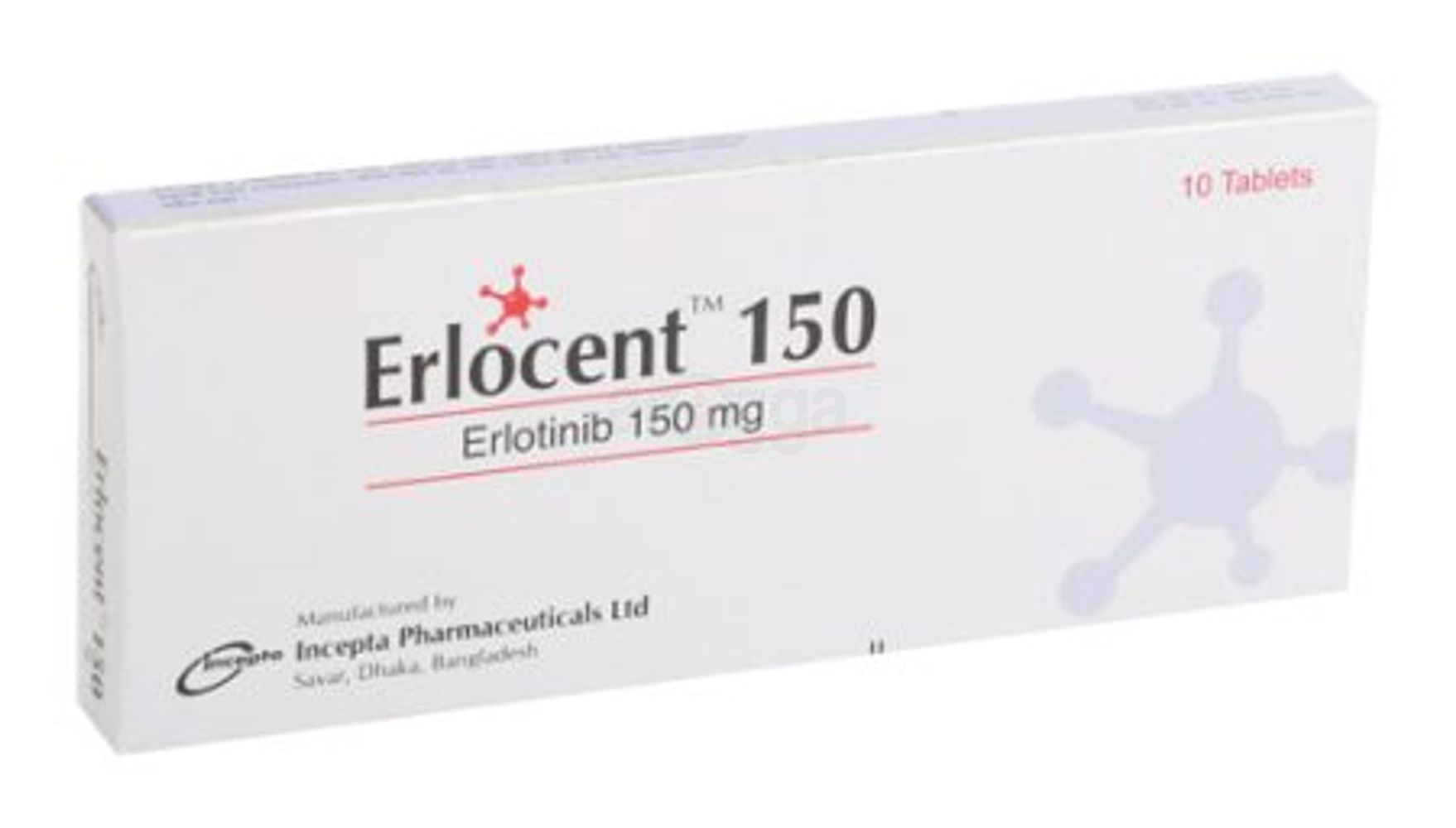 Erlocent 150mg Tablet - Arogga Online Pharmacy