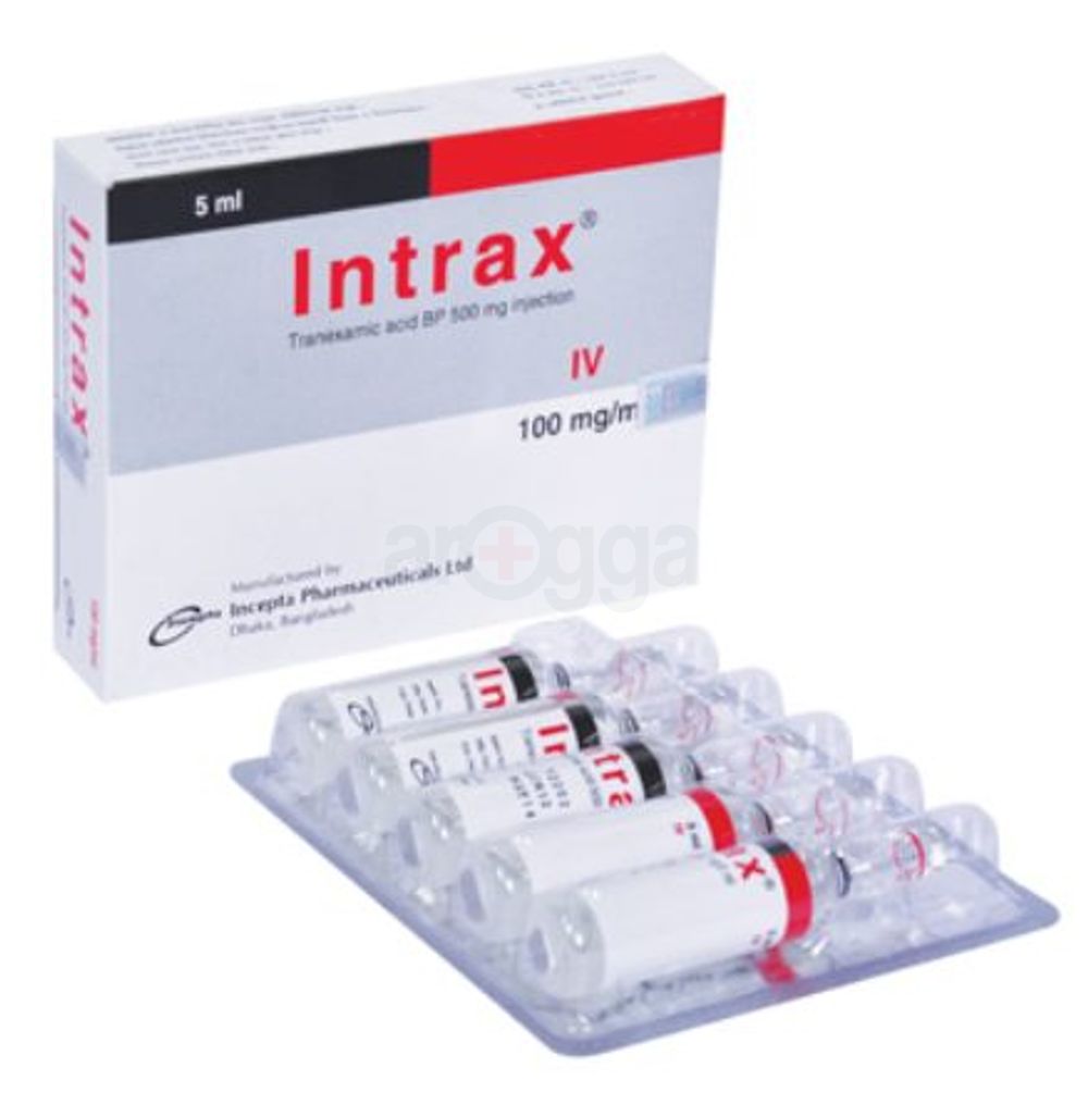 Intrax 500mg/5ml Injection - Arogga Online Pharmacy