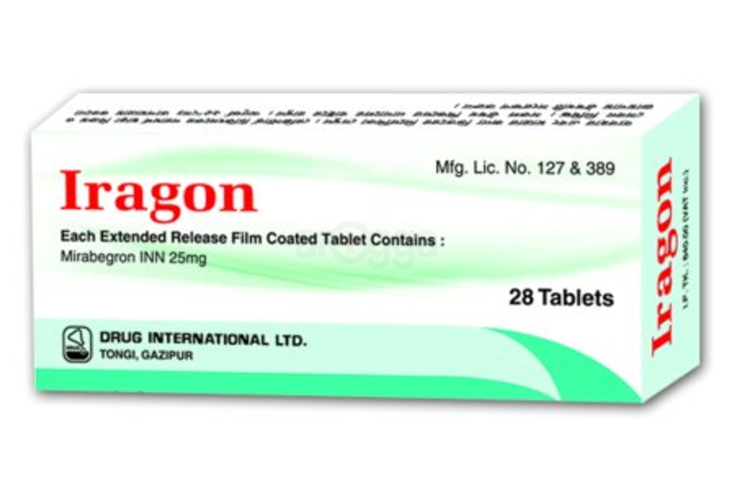 Iragon 25mg Tablet - Arogga Online Pharmacy